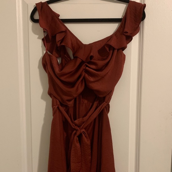 Fletch | Dresses | Red Silk Dress | Poshmark